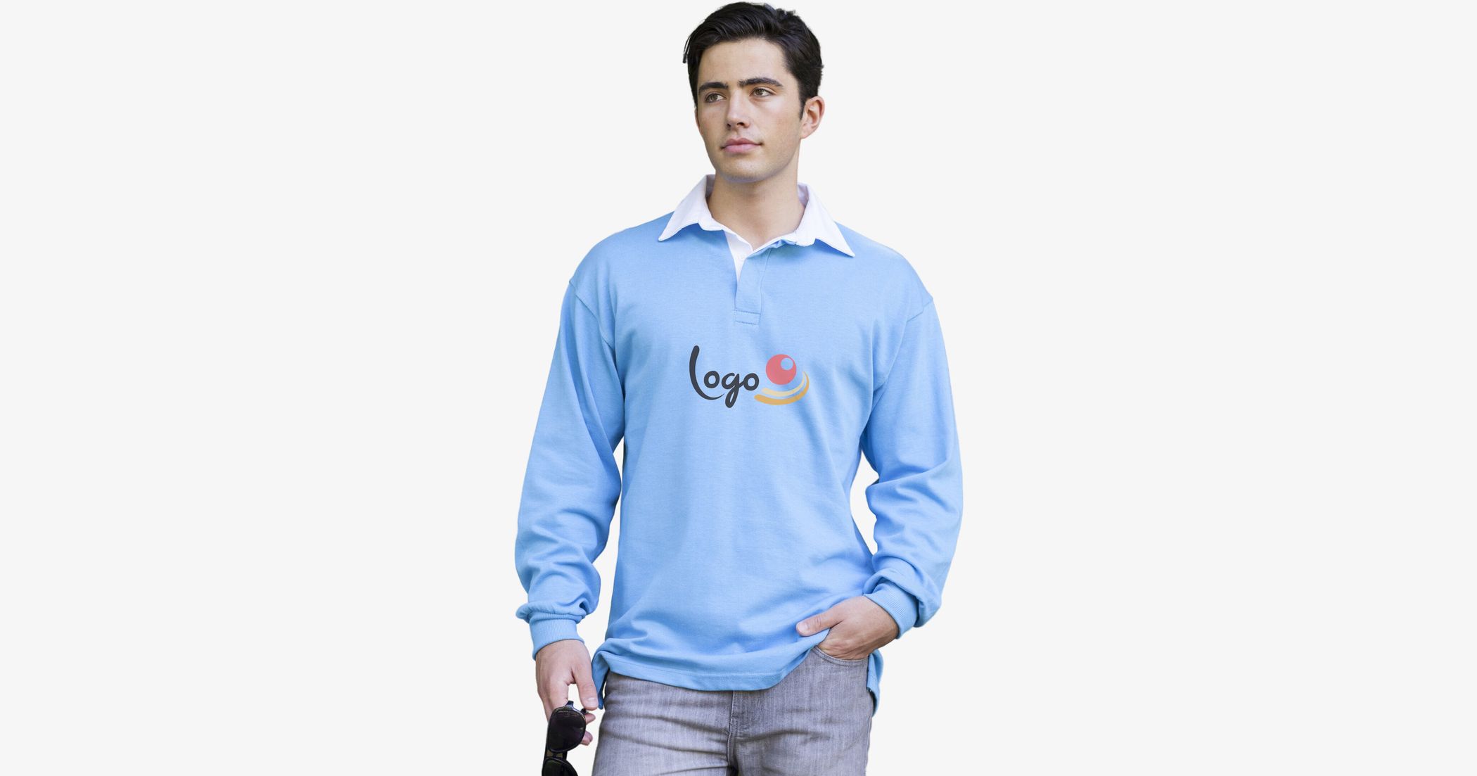 Polo personnalisé - FR100 - Men's L/S Classic Rugby Shirt Front Row