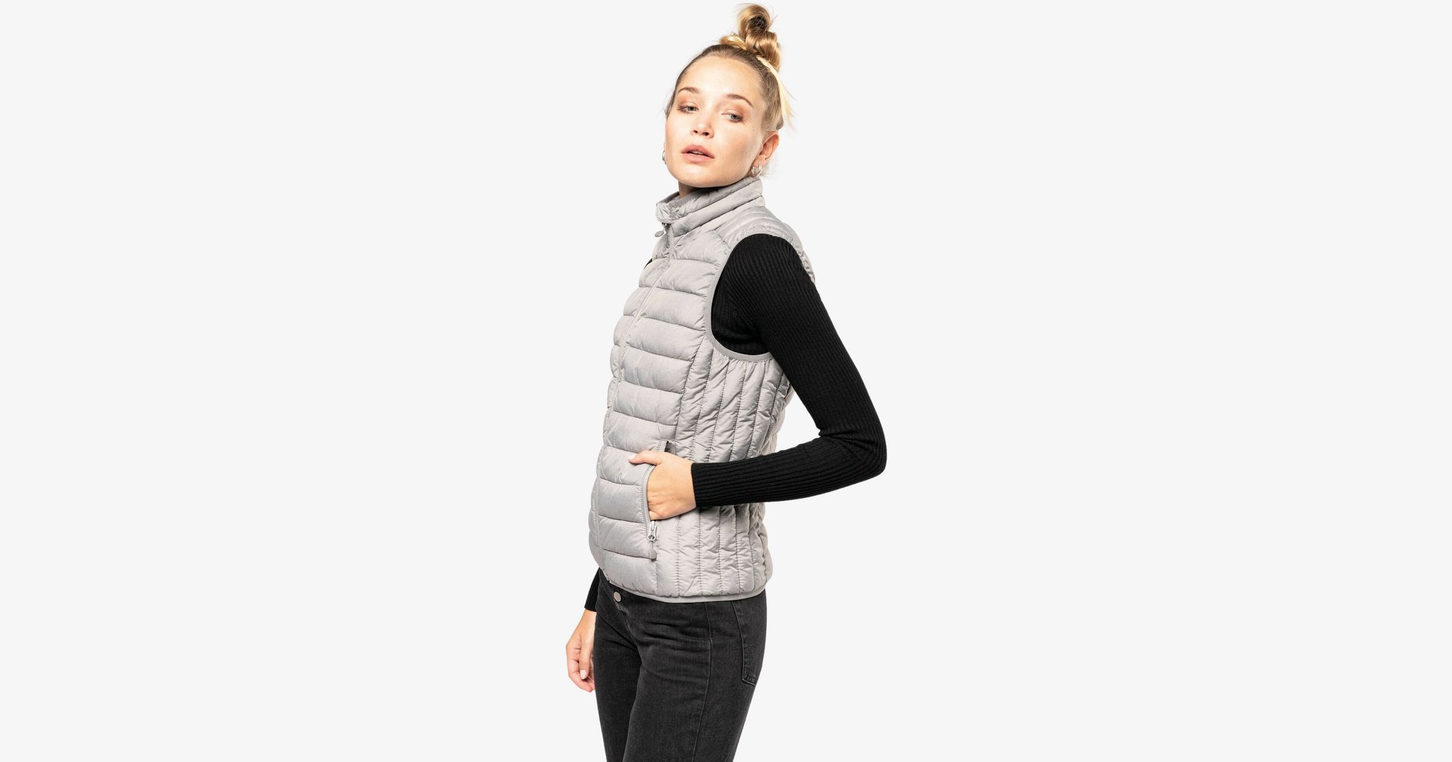 personnalisé - K6114 - doudoune légère sans manches femme kariban