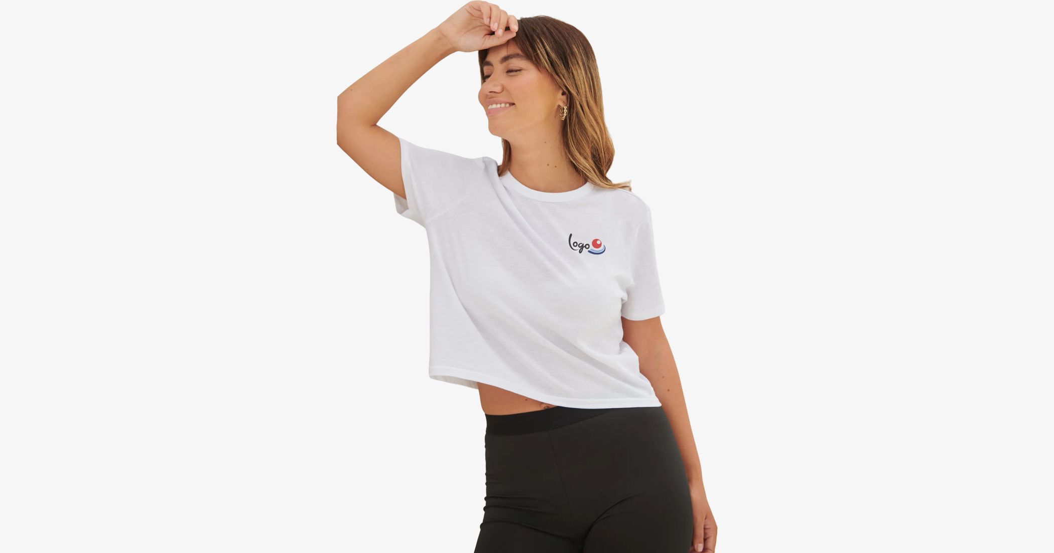 Tee-shirt personnalisé - SK237 - Women´s cropped boxy T SF Clothing